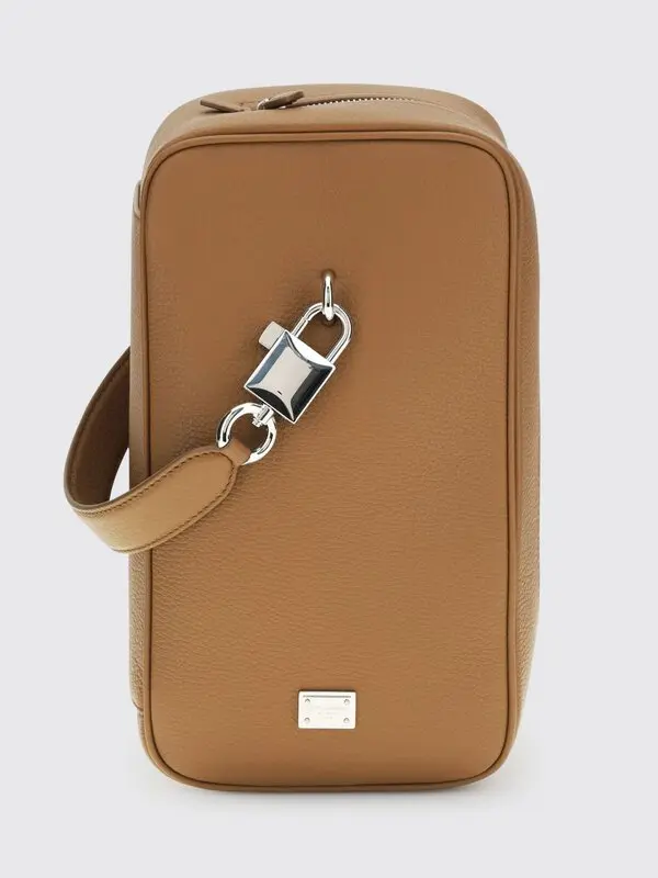 Dolce & Gabbana Lock Bag In Grained Leather
