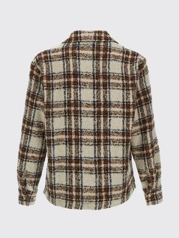 Séfr Wool Blend Check Shirt
