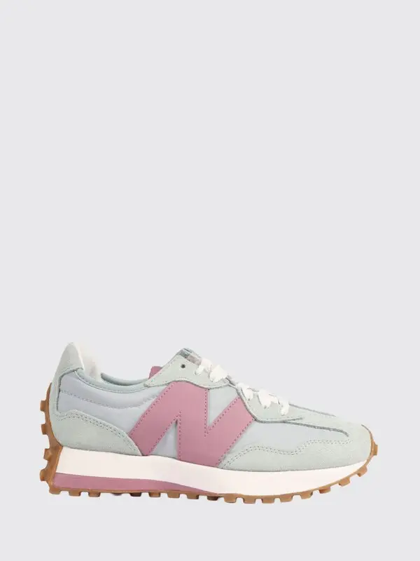 NEW BALANCE 327 Sneakers In Nylon And Suede - Grey