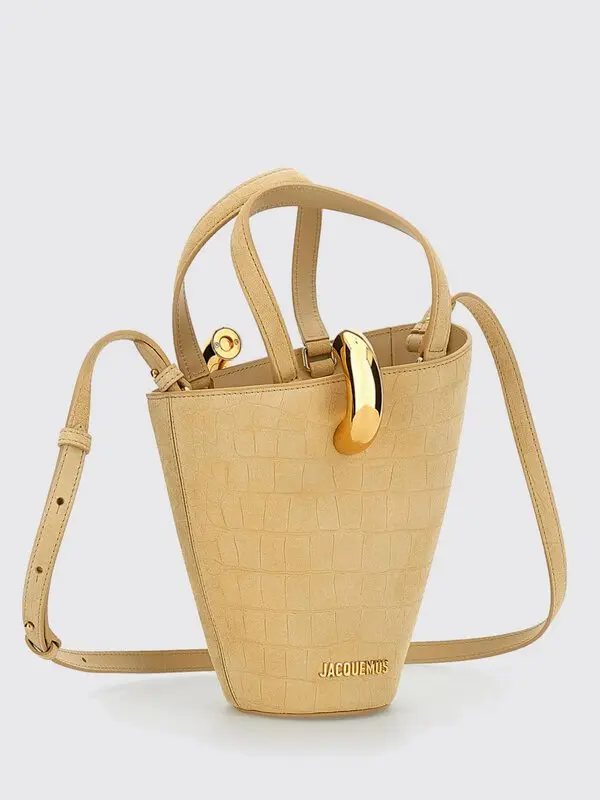 Jacquemus Le Petit Bambola Bag In Suede