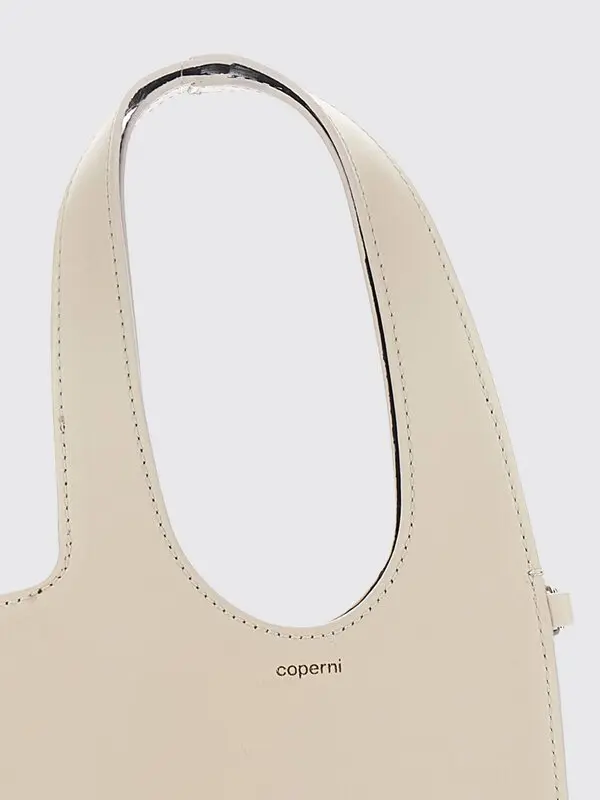 Coperni Small Heart Smooth Leather Shoulder Bag With Removable Shoulder Strap