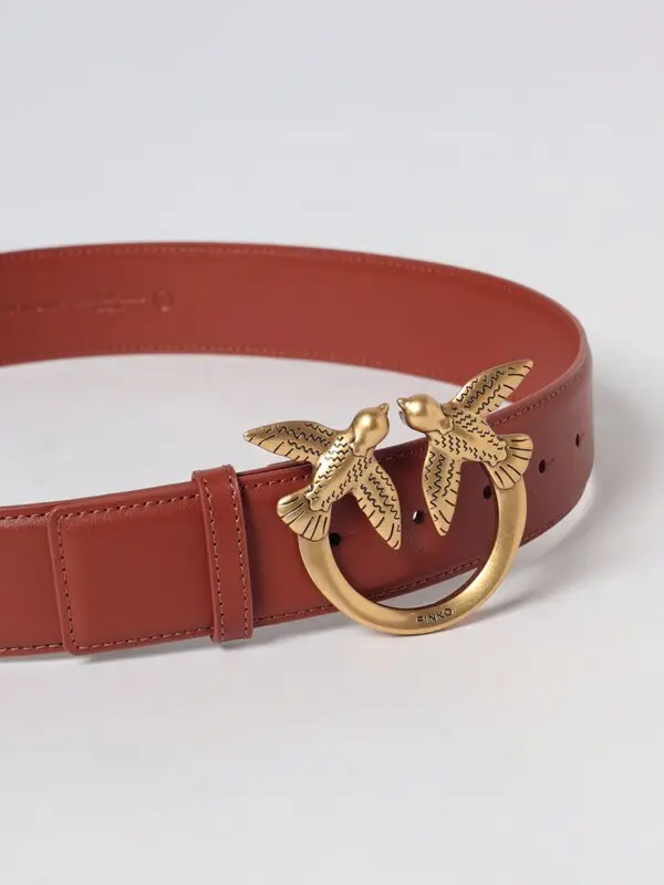 Pinko Embellished Leather Belt