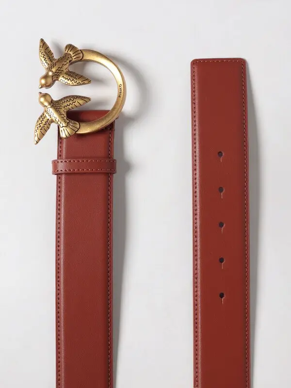 Pinko Embellished Leather Belt