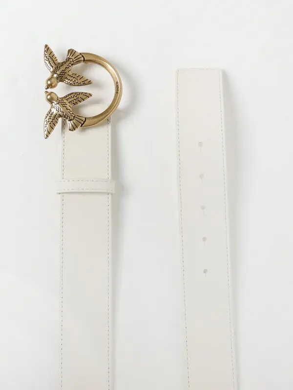 Pinko Embellished Leather Belt