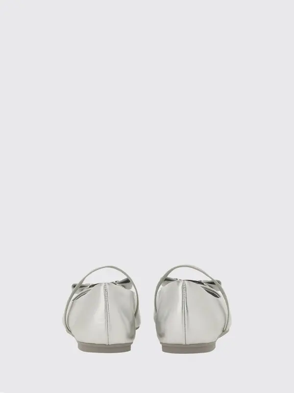 FERRAGAMO Vara Laminated Nappa Mary Jane Ballet Flats