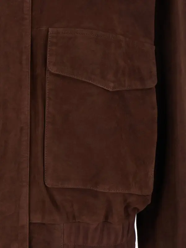 ARMA Suede Bomber Jacket