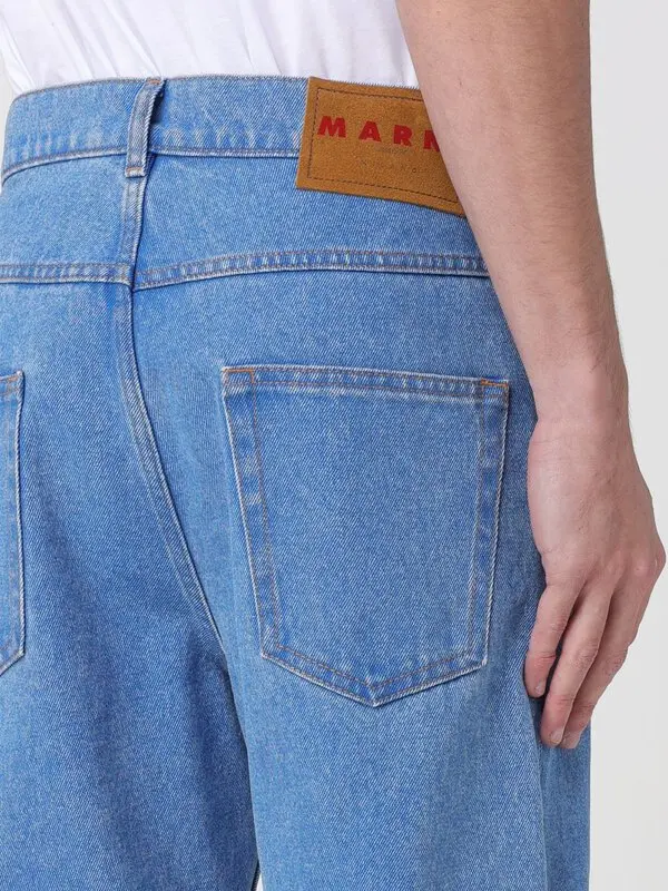 Marni Straight Leg Trousers - Blue