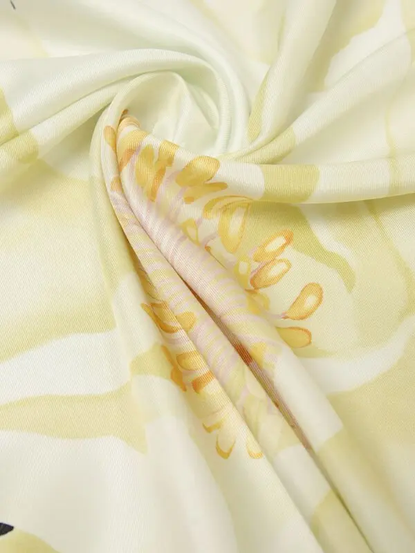 Liu Jo Floral Animal Print Scarf - Peony