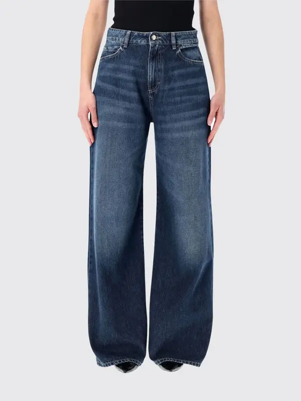 ICON DENIM LOS ANGELES Cotton Wide-leg Jeans