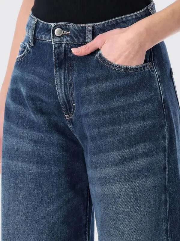 ICON DENIM LOS ANGELES Cotton Wide-leg Jeans