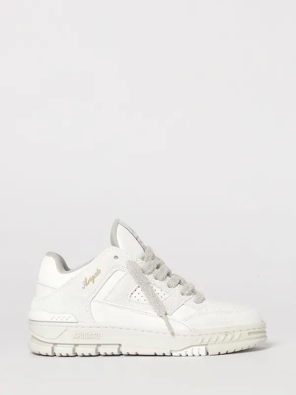 Axel Arigato Area Lo Fluffy Leather Sneakers - White
