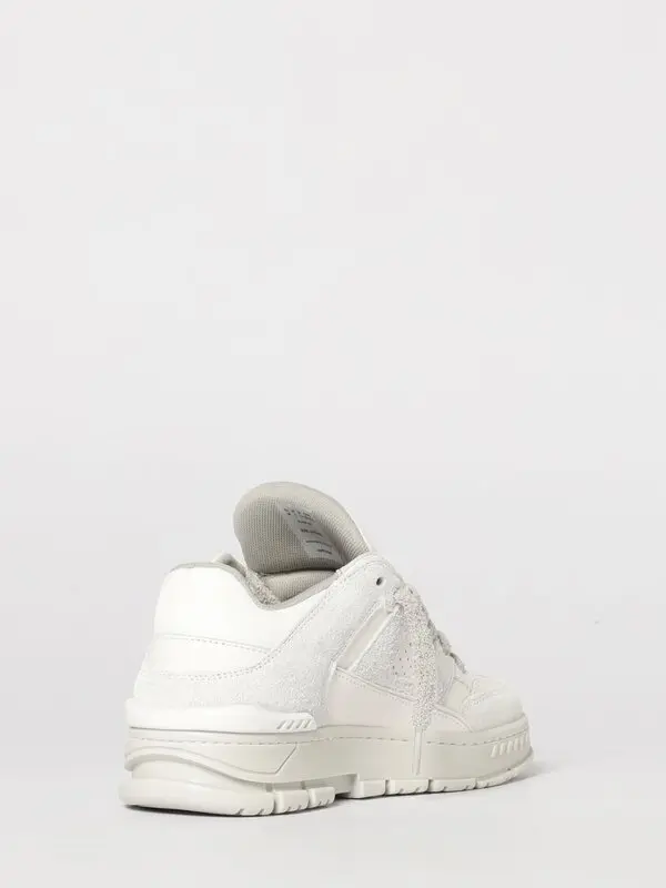 Axel Arigato Area Lo Fluffy Leather Sneakers - White