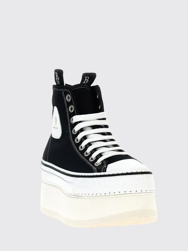 R13 Cotton Platform Sneakers