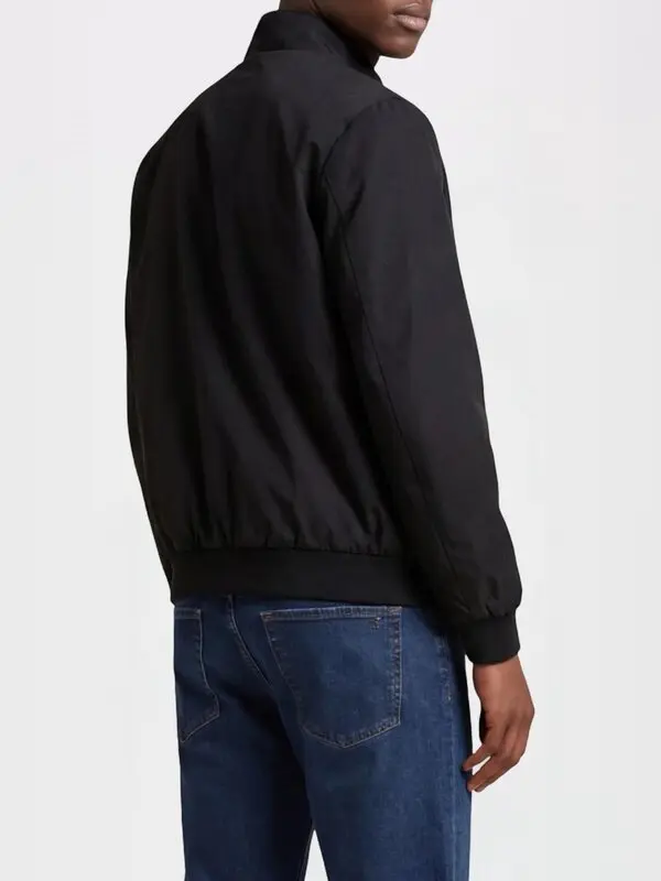 EA7 Polyester Jacket With Logo - Black 1