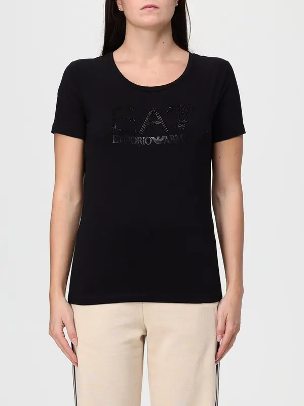 EA7 Emporio T-shirt With Logo Embellishment