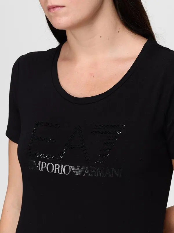 EA7 Emporio T-shirt With Logo Embellishment
