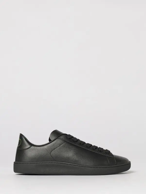 Valentino Garavani Low Top Leather Sneakers - Black