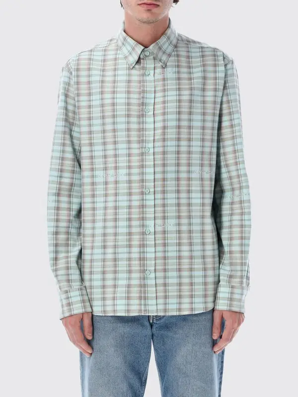 Off-White Tartan Cotton Shirt