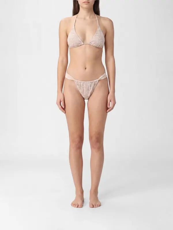 MC2 SAINT BARTH Lace Bikini - Nude