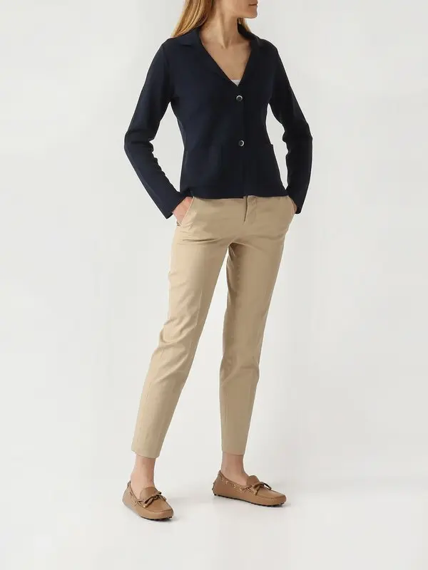 PT TORINO Cotton Slim Trousers - Rope