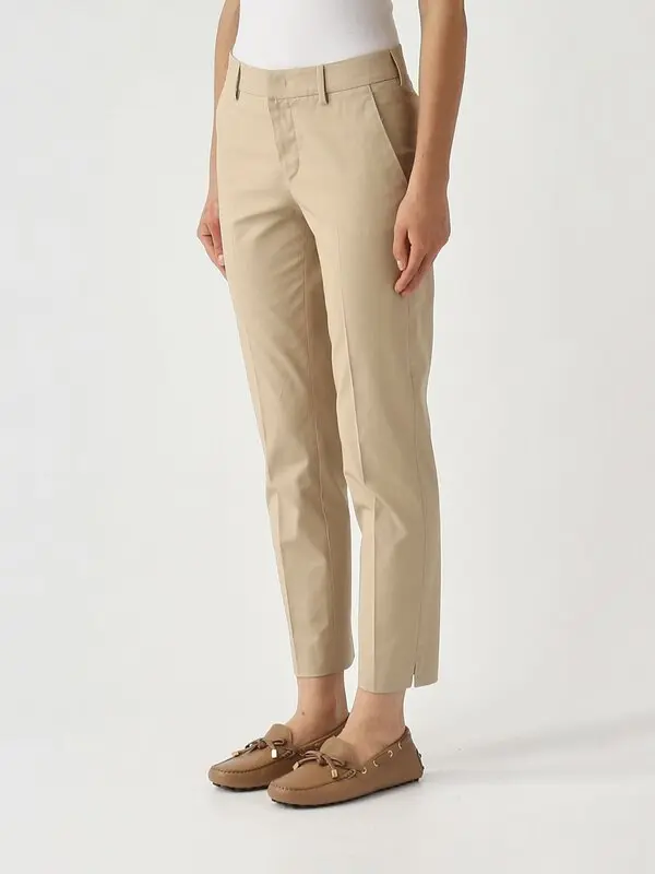 PT TORINO Cotton Slim Trousers - Rope