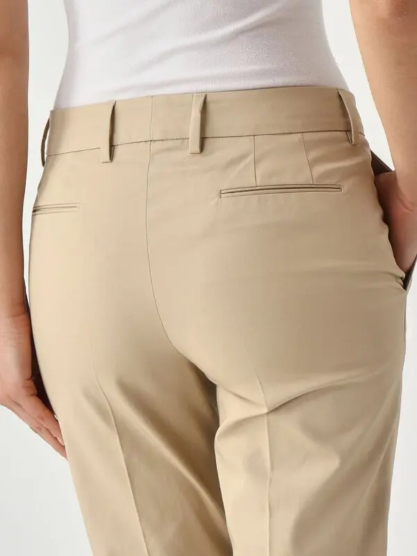 PT TORINO Cotton Slim Trousers - Rope