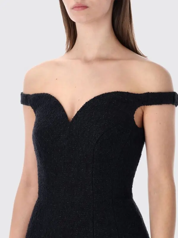 SELF-PORTRAIT Wool Blend Mini Dress