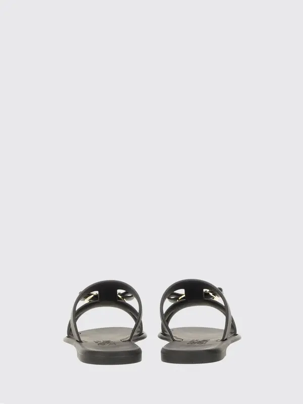 FERRAGAMO Vara Pvc Slides With Iconic Bow And Low Heel