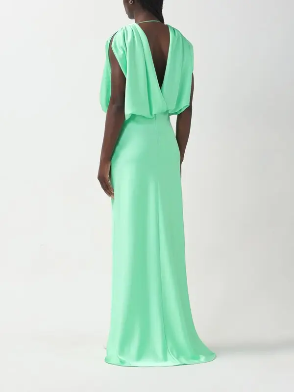 Pinko Draped Maxi Dress