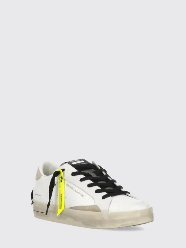 CRIME LONDON Sk8 Deluxe Leather Sneakers