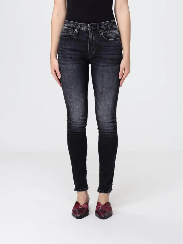 R13 Stretch Denim Skinny Jeans