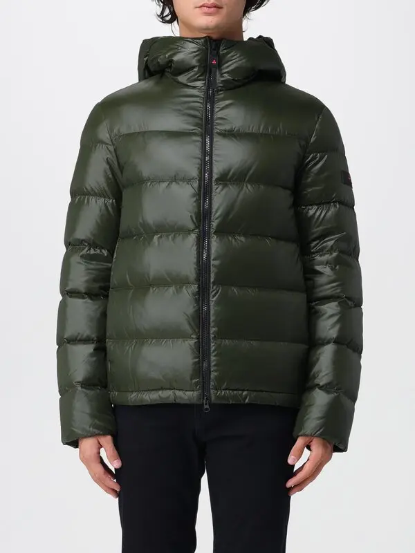 Peuterey Hooded Down Jacket - Green