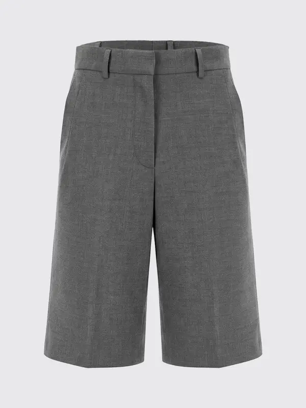 MAISON MARGIELA High-waisted Wool Blend Tailored Shorts