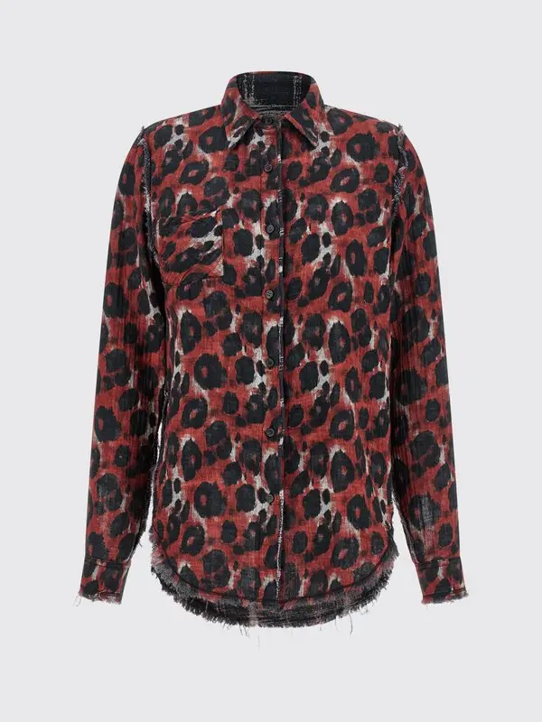 R13 Printed Cotton Shirt