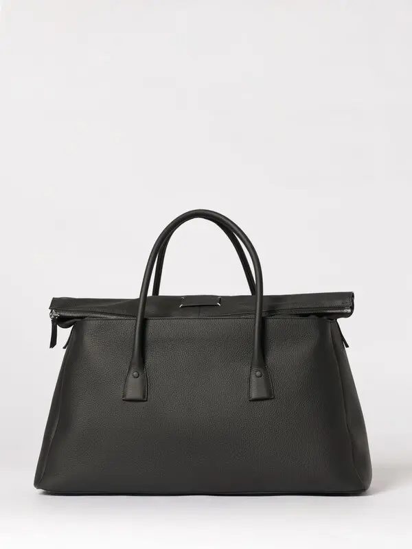 MAISON MARGIELA 5ac Grained Leather Travel Bag