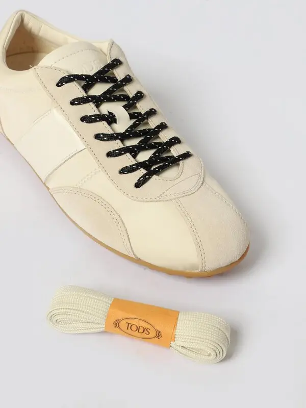 TOD'S T-marathon Suede And Nylon Sneakers