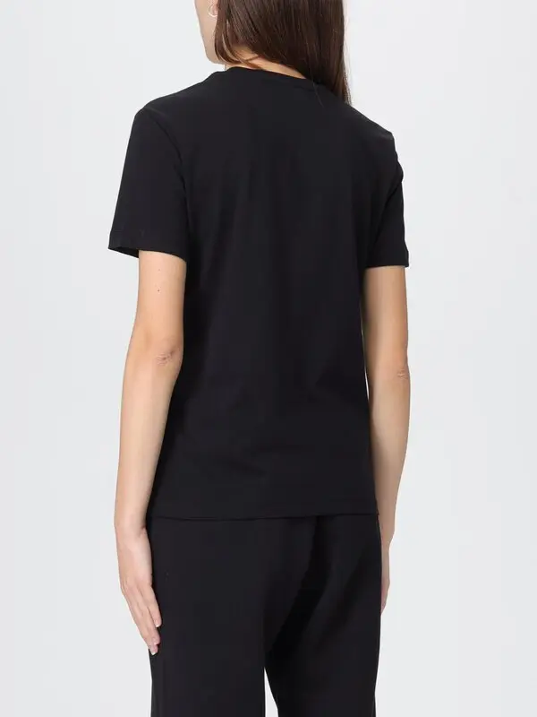 Just Cavalli Embellished Logo T-shirt - Black