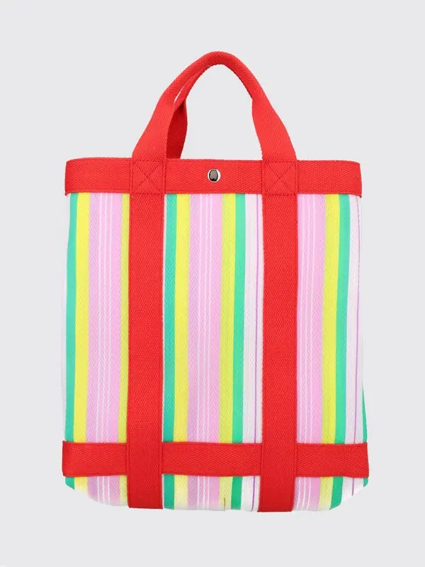 A.p.c. Striped Tote Bag With Removable Pouch