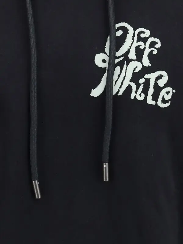 Off-White Cotton Hoodie