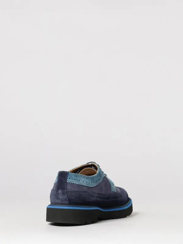 Paul Smith Suede Derby Shoes With Brogue Pattern