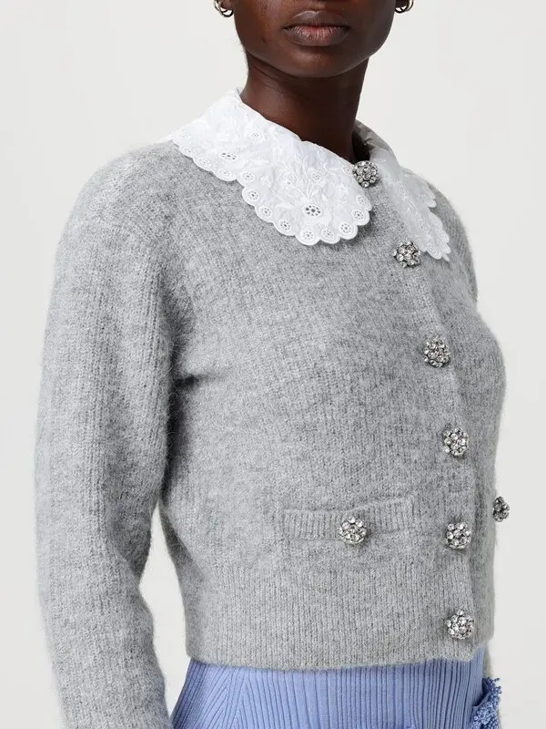 SELF-PORTRAIT Wool Blend Cardigan