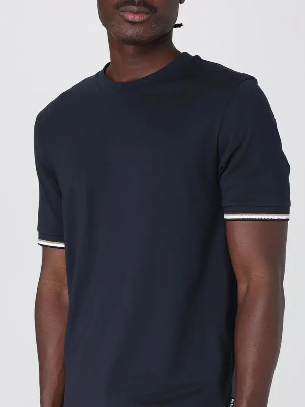 BOSS Basic Cotton T-shirt - Blue