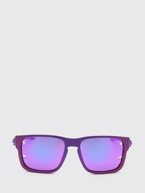 PLEIN SPORT Gaze Acetate Rectangle Sunglasses - Violet