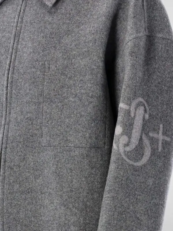 JIL SANDER Coat Colour - Grey
