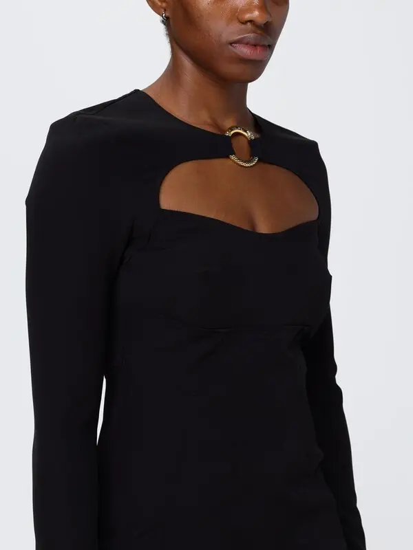 Just Cavalli Cut-out Dress With Ring Detail