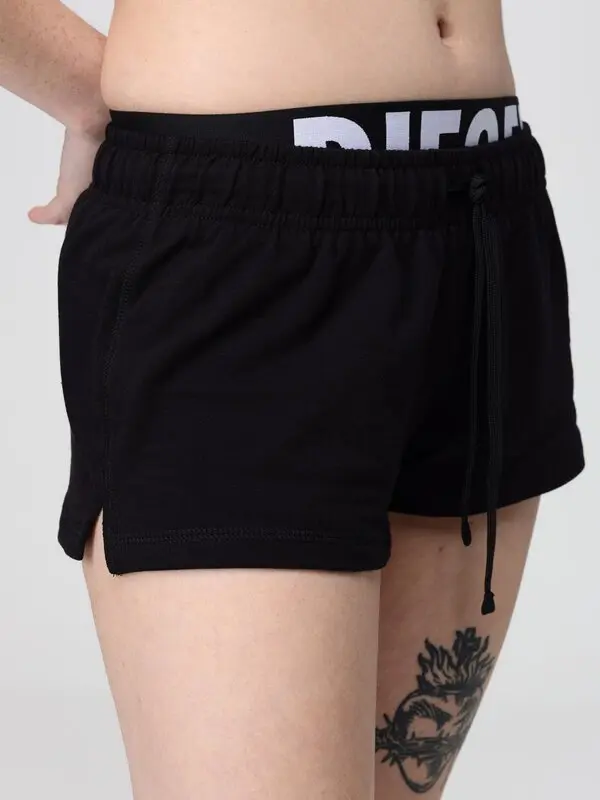 DIESEL® Cotton Blend Jogging Shorts