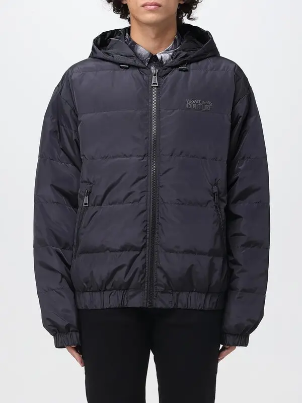 Versace Padded Jacket With Hood