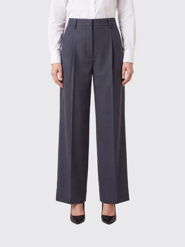 Filippa K Wool Blend Tailored Trousers - Grey