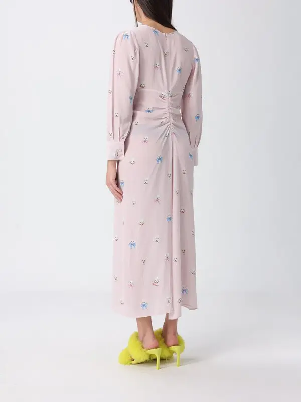 Fiorucci Printed Viscose Midi Dress