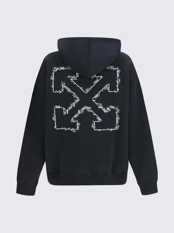 Off-White Cotton Hoodie
